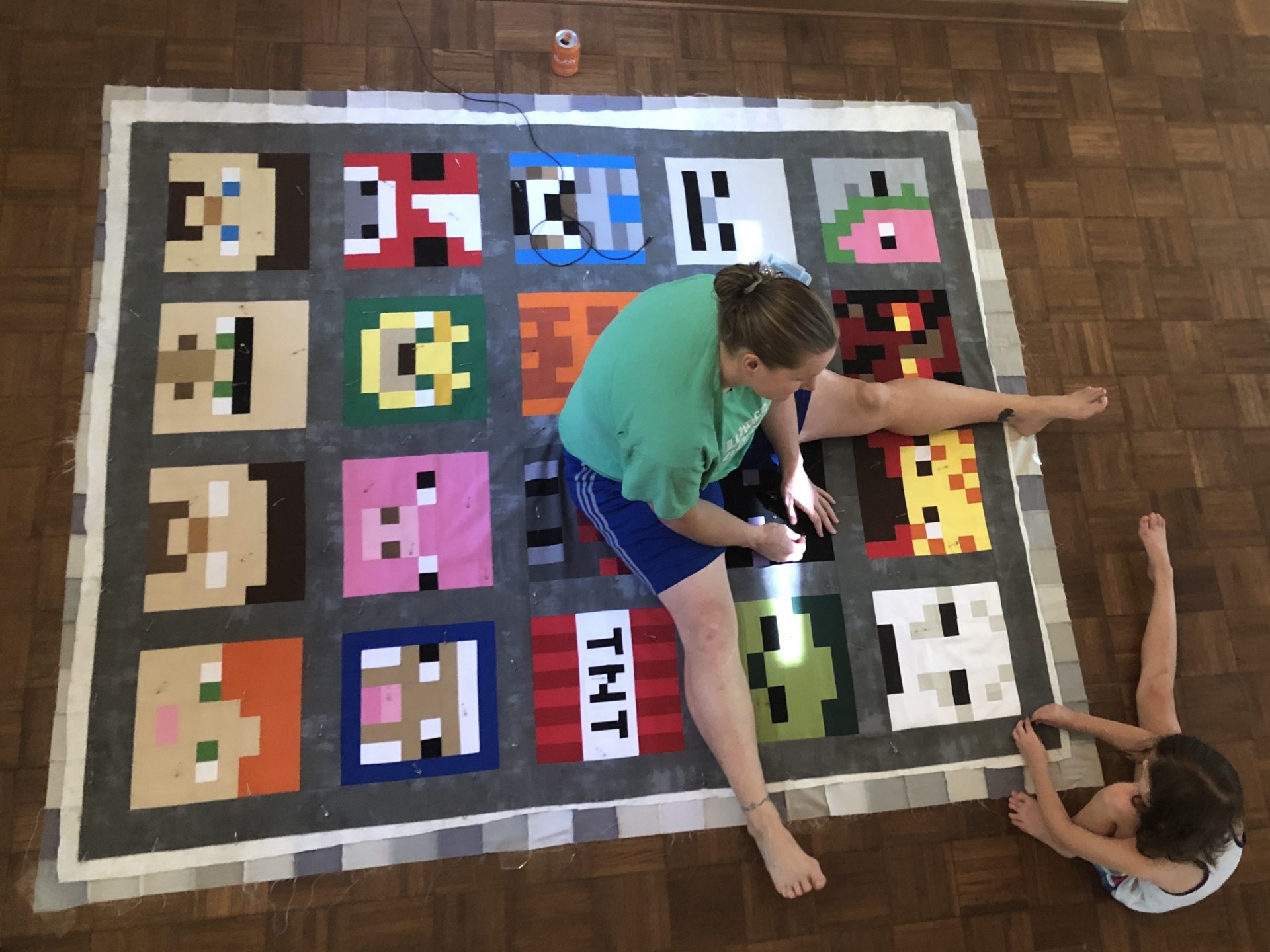 matchy-ish minecraft (mom of the year) quilts. – lidbom family life