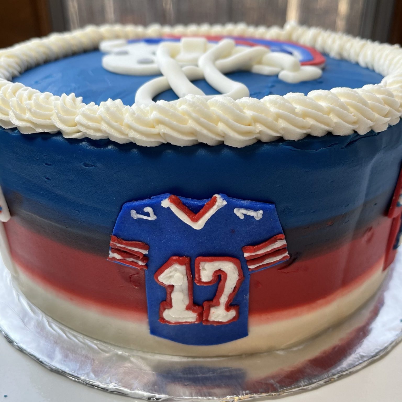 hazel’s josh allen cake. – lidbom family life
